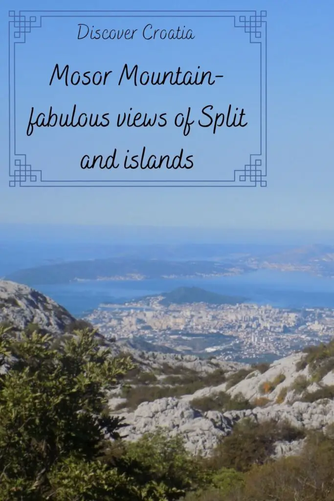 Mosor mountain- hiking with the fabulous views of Split and islands