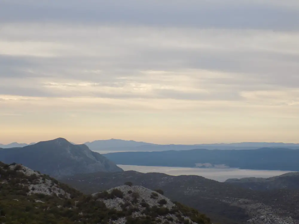 Mosor mountain- hiking with the fabulous views of Split and islands
