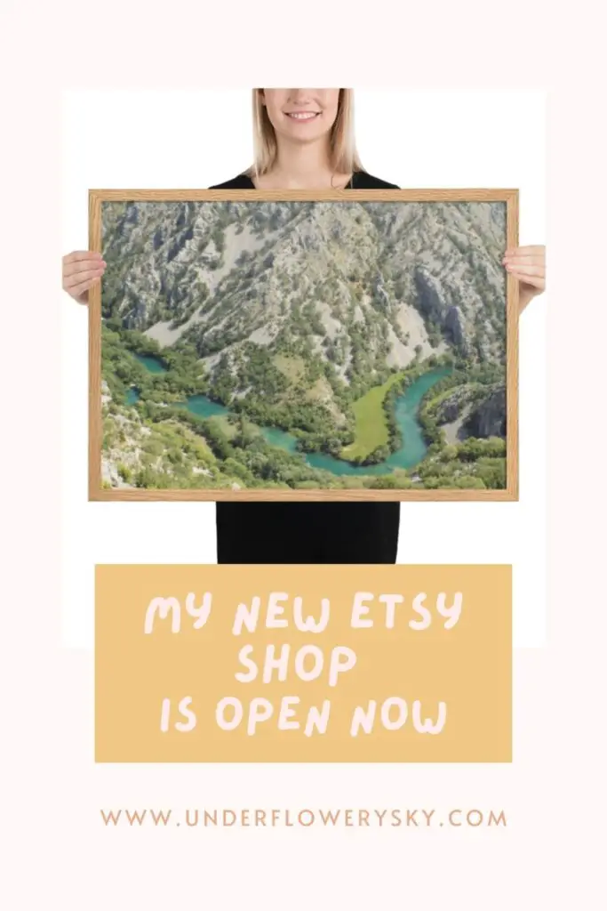 My New Etsy Shop Is Open Now